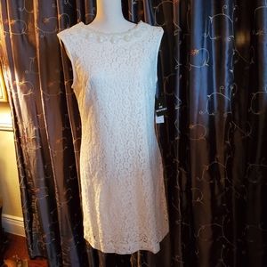 Studio One | Dresses | Nwt Studio One Lace Beaded Neck Dress | Poshmark